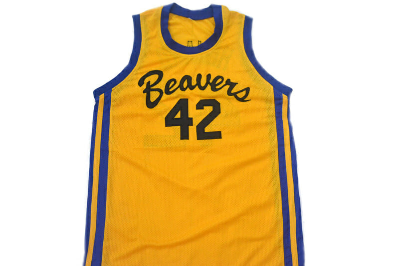 Howard #42 Beavers Teen Wolf Basketball Jersey Yellow - Robert Henrys
