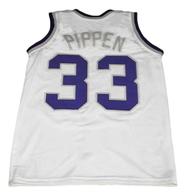 Scottie Pippen #33 Arkansas Bears New Basketball Jersey White - Robert ...