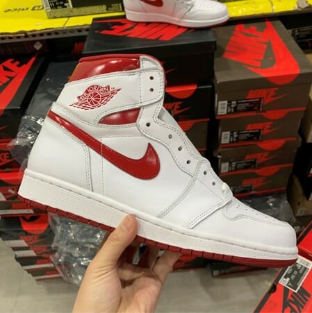 Air Jordan 1 Metallic Red - Robert Henrys
