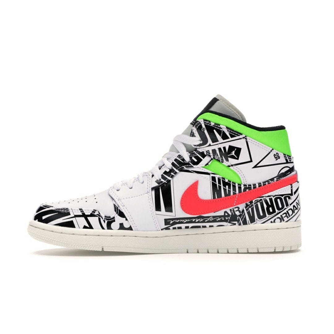 Air Jordan 1 Mid All Over Logos - Robert Henrys